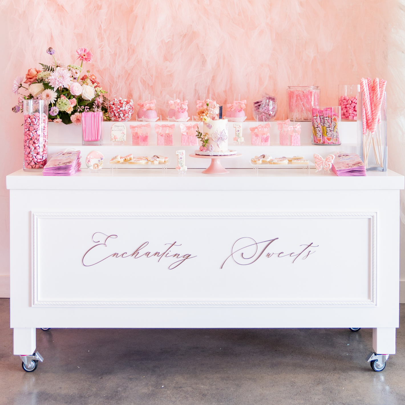 DFW Confetti Bounce - White Bounce House & Modern Bounce House Rentals
